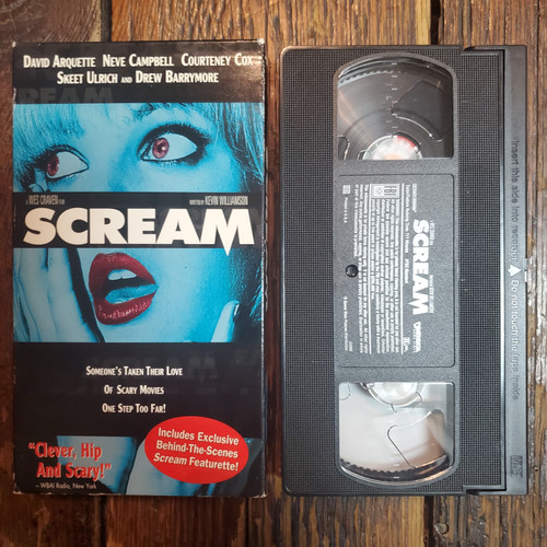 SCREAM - VHS Tape | CAVITY CuriosityShop