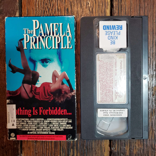 THE PAMELA PRINCIPLE - VHS Tape | CAVITY CuriosityShop