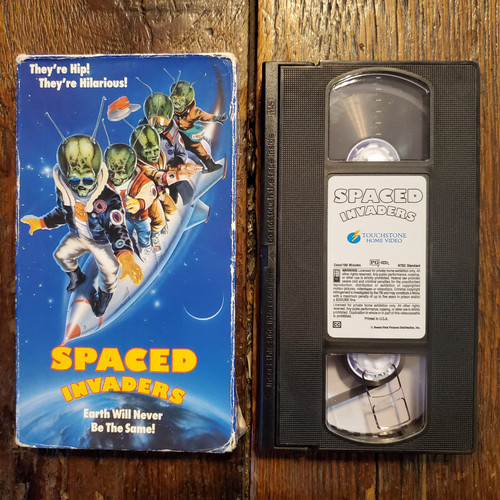 SPACED INVADERS - Rare VHS | CAVITY CuriosityShop