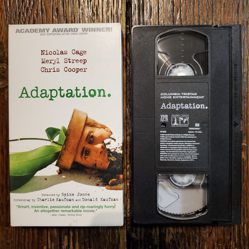 ADAPTATION - VHS Tape | CAVITY CuriosityShop