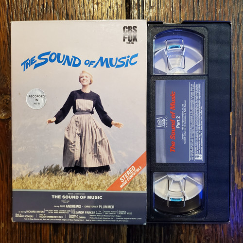THE SOUND OF MUSIC - CBS FOX VHS Tape | CAVITY CuriosityShop