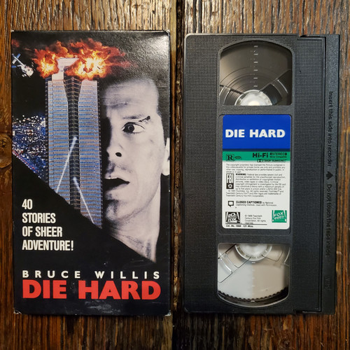 DIE HARD - VHS Tape | CAVITY CuriosityShop