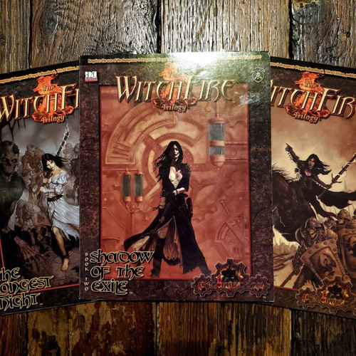 THE WITCHFIRE TRILOGY - 3 x Softcover Role Playing Game Book Bundle ...