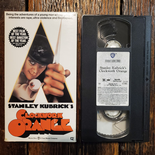 A CLOCKWORK ORANGE - VHS Tape | CAVITY CuriosityShop