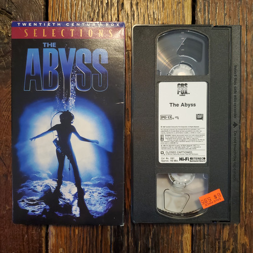 THE ABYSS - VHS Tape | CAVITY CuriosityShop