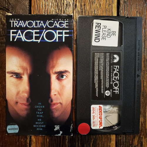 FACE OFF - VHS Tape | CAVITY CuriosityShop