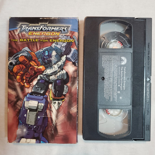 TRANSFORMERS Energon : The Battle for Energon - VHS Tape | CAVITY ...