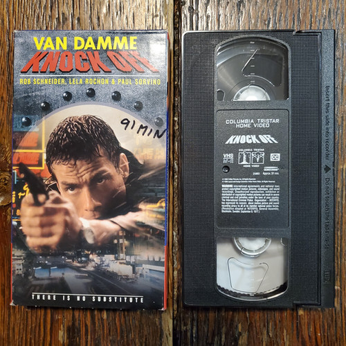 KNOCK OFF - VHS Tape | CAVITY CuriosityShop
