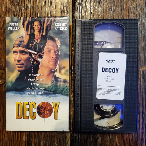 DECOY - VHS Tape | CAVITY CuriosityShop