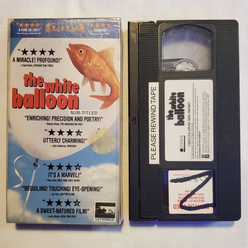 THE WHITE BALLOON - Rare VHS Tape (Cut Box / Ex Rental) | CAVITY ...