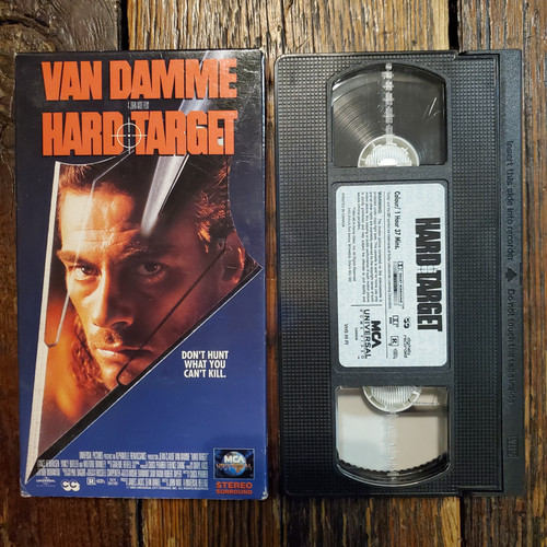 HARD TARGET - VHS Tape | CAVITY CuriosityShop