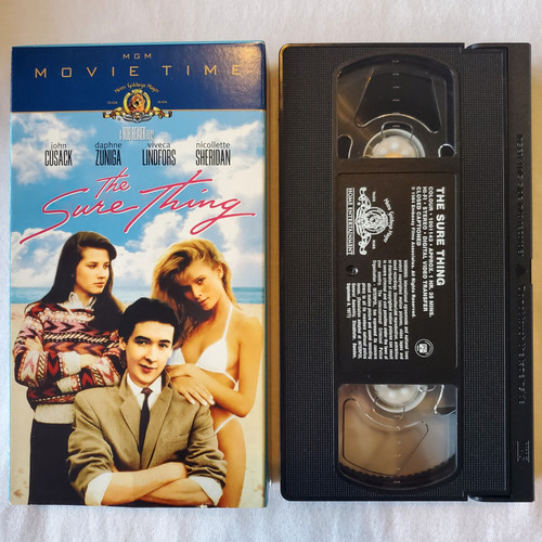 THE SURE THING - VHS Tape | CAVITY CuriosityShop
