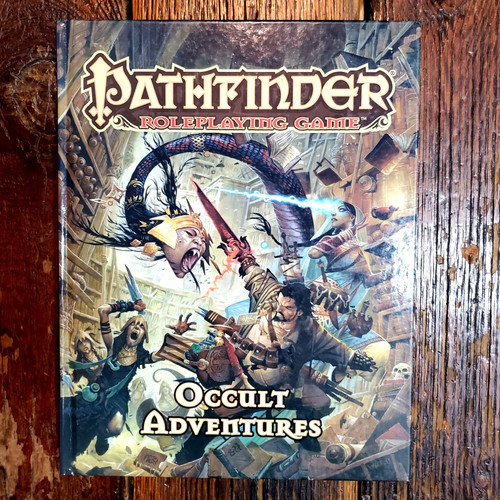 OCCULT ADVENTURES - Hardcover PATHFINDER Role Playing Game Book ...