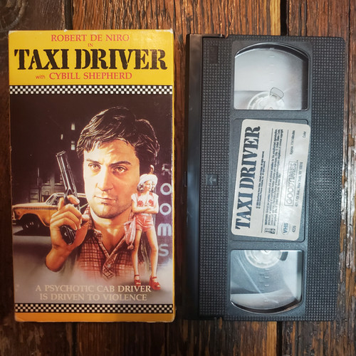 TAXI DRIVER - VHS Tape | CAVITY CuriosityShop