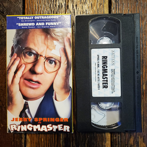 RINGMASTER - VHS Tape | CAVITY CuriosityShop