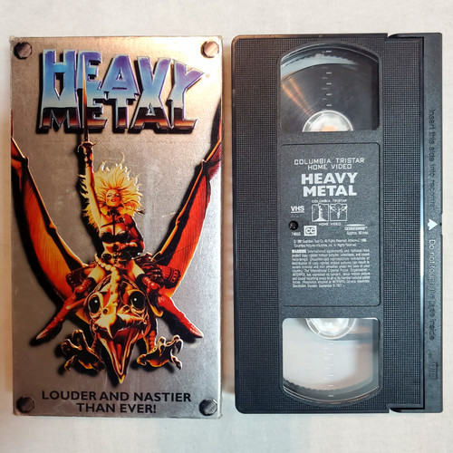 HEAVY METAL - VHS Tape | CAVITY CuriosityShop