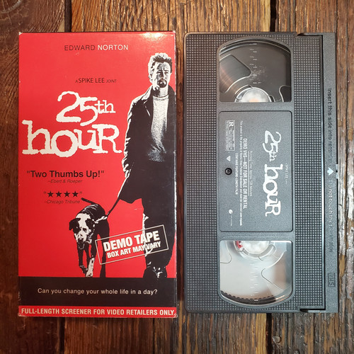 25TH HOUR - VHS Demo Tape | CAVITY CuriosityShop