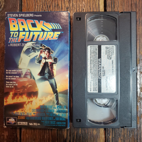 BACK TO THE FUTURE - VHS Tape | CAVITY CuriosityShop