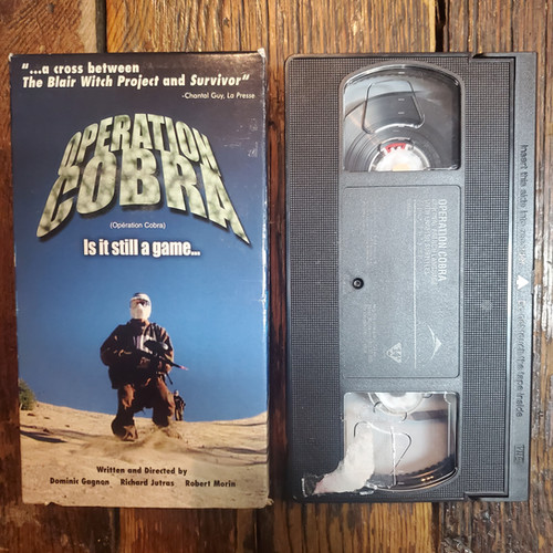 OPERATION COBRA - VHS Tape | CAVITY CuriosityShop