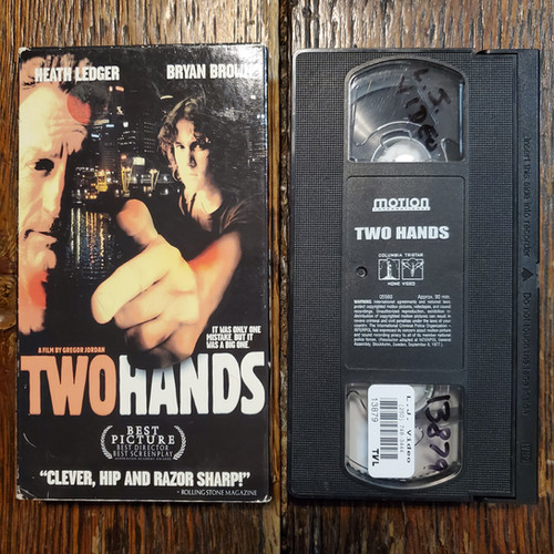 TWO HANDS - VHS Tape | CAVITY CuriosityShop