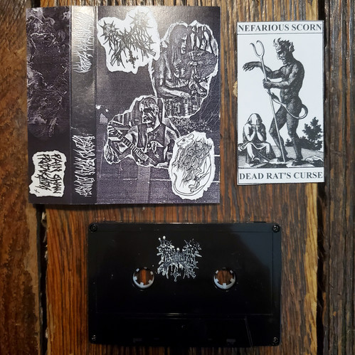 Local NEW! NEFARIOUS SCORN : DEAD RATS CURSE Tape (2023 Pain Chain ...