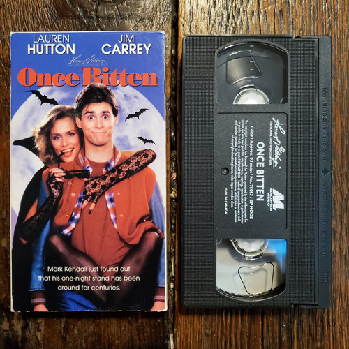ONCE BITTEN - VHS Tape | CAVITY CuriosityShop