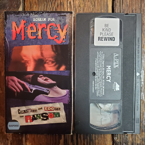 MERCY - VHS Tape (CUT BOX Ex-rental) | CAVITY CuriosityShop