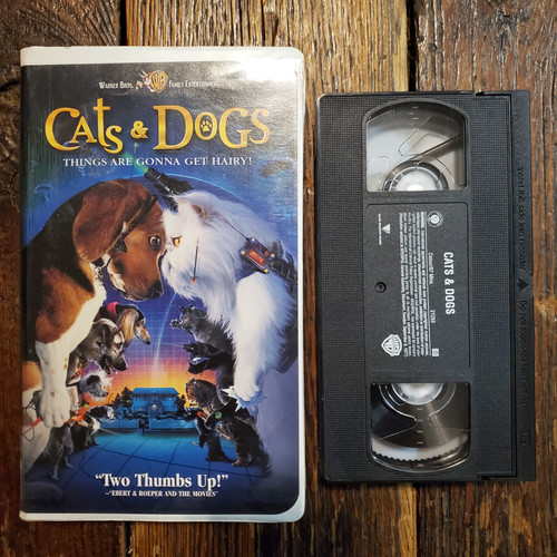 CATS & DOGS - VHS Tape | CAVITY CuriosityShop