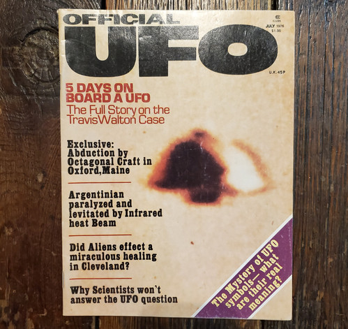 Official UFO Magazine Vol.1 #9 (July 1976) | CAVITY CuriosityShop