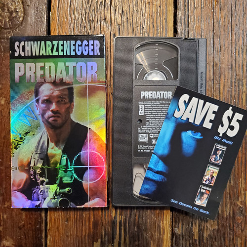 PREDATOR - VHS Tape | CAVITY CuriosityShop