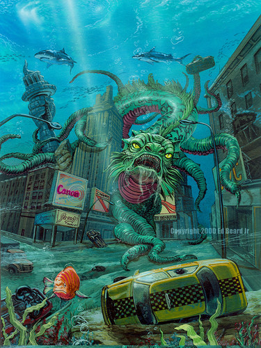 Eldritch Sea Monster | Art of Ed Beard Jr