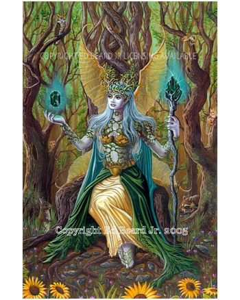 Earth Fairy Elemental | Art of Ed Beard Jr