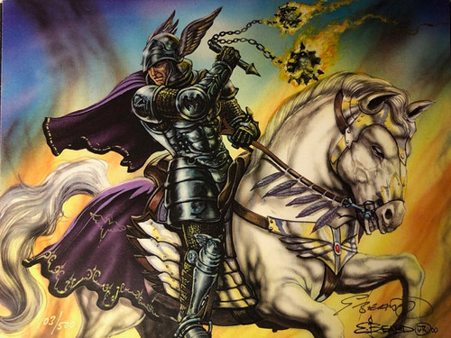 Angelfire Crusader | Art of Ed Beard Jr