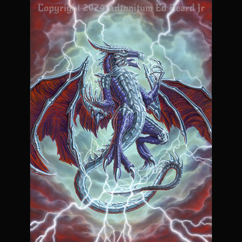 Adtonitum Lightning Dragon | Art of Ed Beard Jr