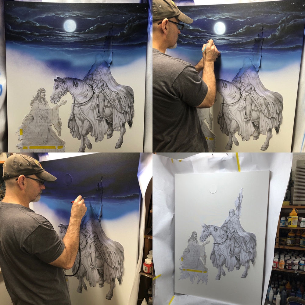 Airbrush Artist Ed Beard Jr on Patreon