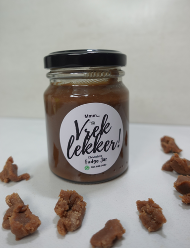 Chocolate Fudge Jar 125ml | Vrek Lekker