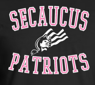 Secaucus Patriots Pink Logo Hooded Sweatshirt | Patriot Pop Up Shop