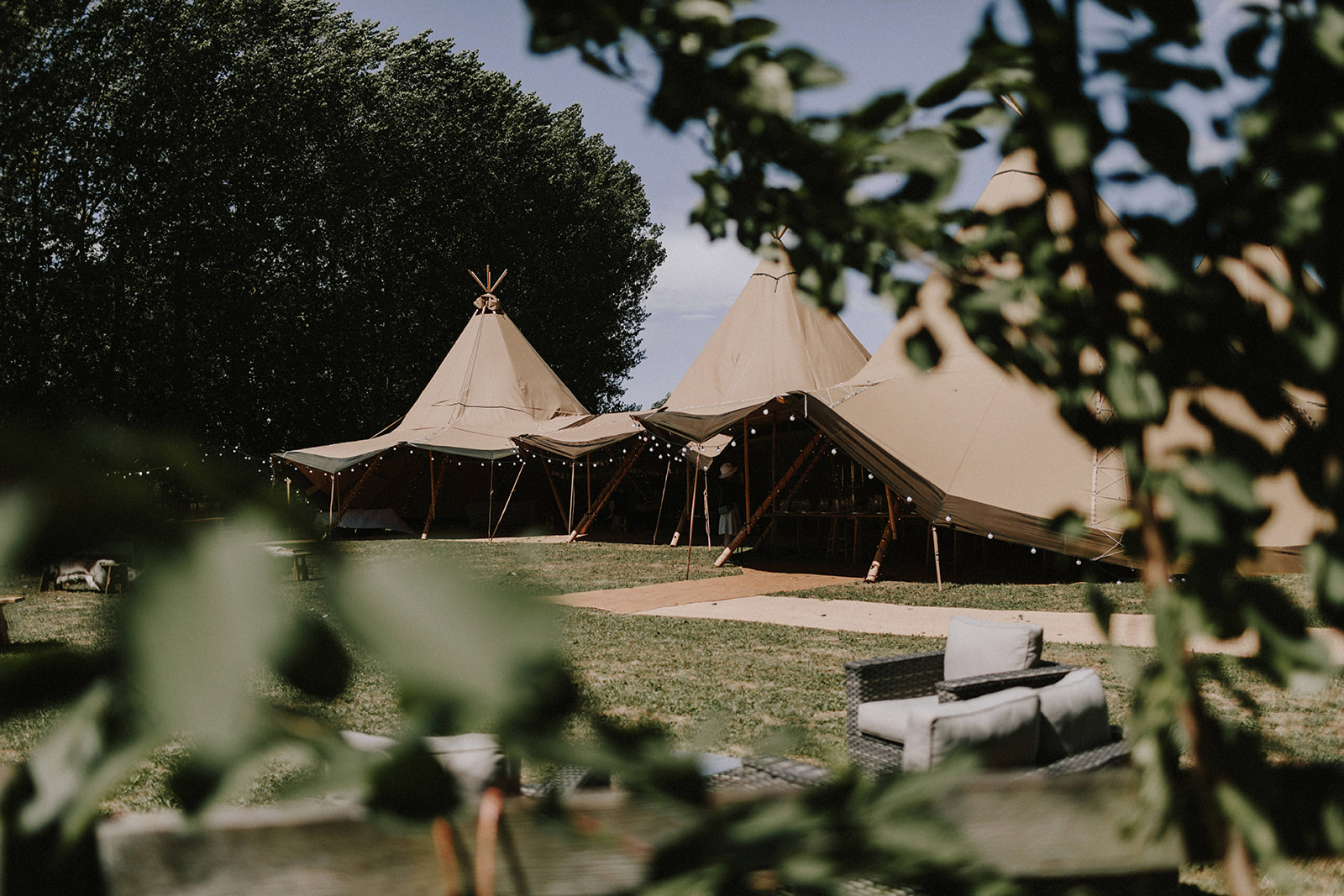Tipi Farm Wedding | Horsley Hale Farm