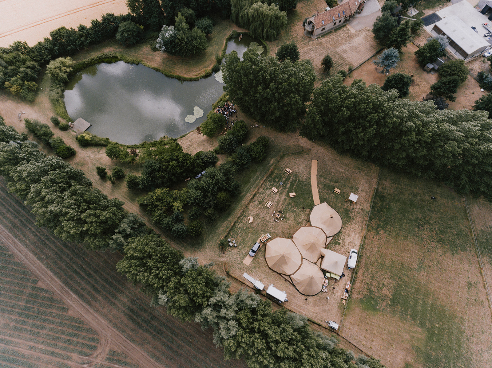 Tipi Farm Wedding | Horsley Hale Farm