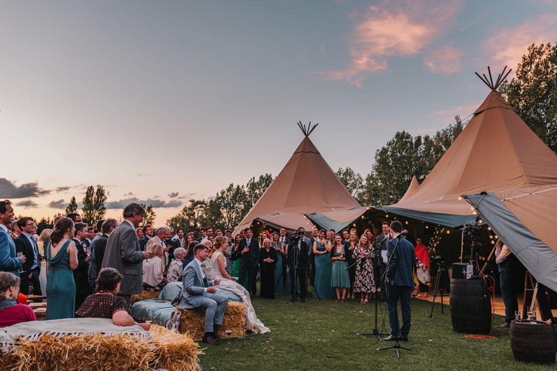 Ellie & Pat | Luxury Summer Tipi Wedding