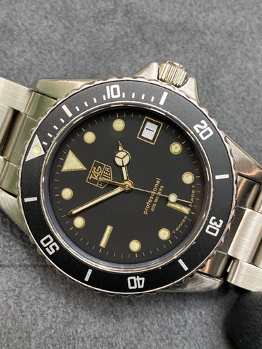 👍 Vintage TAG HEUER 1000 980.020 Submariner Dive Watch 980.013 ...