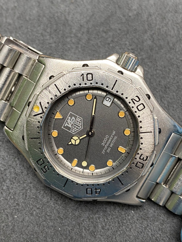 👍Vintage TAG HEUER 3000 Series 932.213 midsize Submarine Style Watch ...