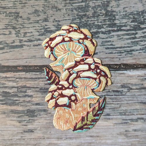 Bustling Fungus - Iron On Patch | CloudKBD Store