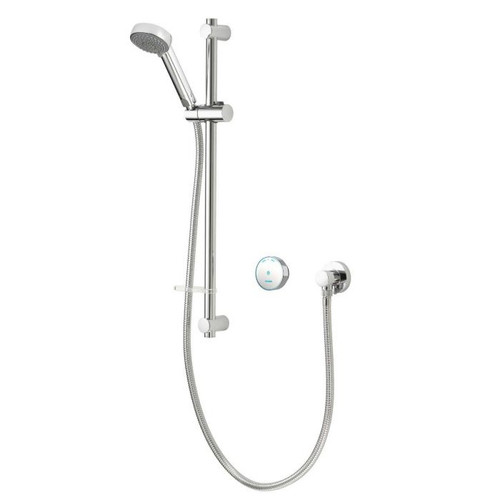Aqualisa Quartz Blue Digital Shower with Slide Rail Kit (High Pressure ...