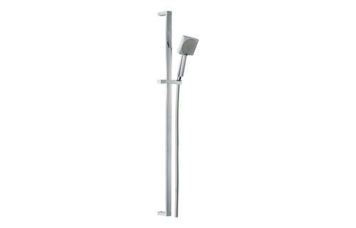Abode Euphoria Square Sliding Rail Shower Kit (Single Pattern) - Chrome