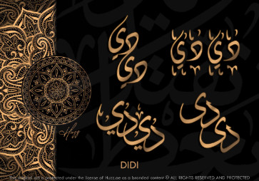 DIDI IN ARABIC CALLIGRAPHY | Huzz.ae