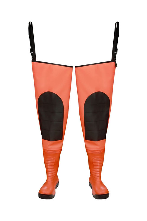 Hivis thigh waders | rainwear