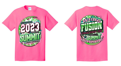 Regional Summit 2023 (Fusion) AXL, 2XL, 3XL | UNIVERSAL CHEER EXP