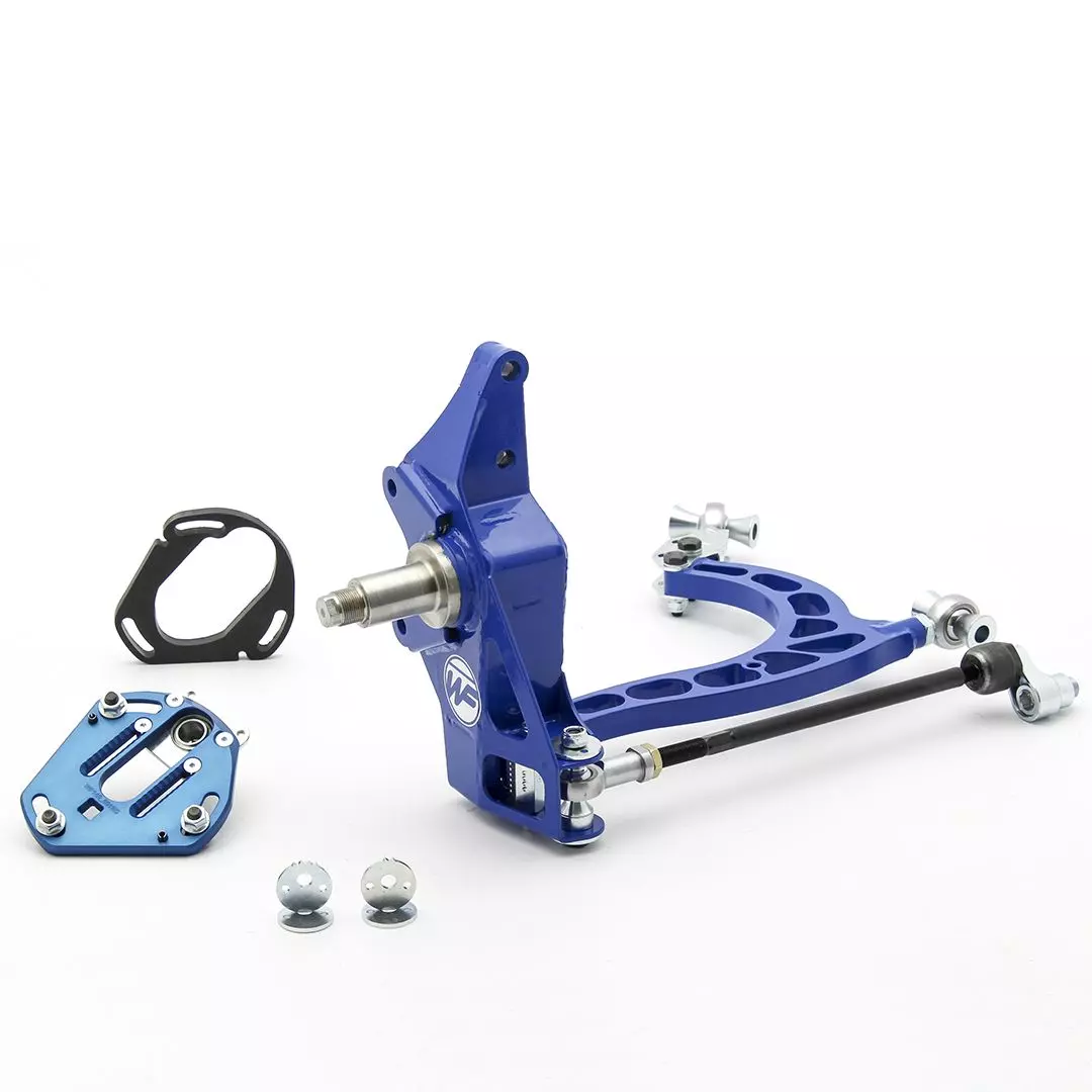 WISEFAB - S14 S15 Front V2 Drift Angle Lock Kit with Rack Offset ...