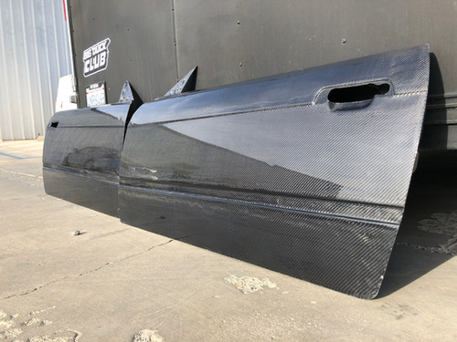 E36 Coupe Doors - Carbon Fiber | Big Duck Club